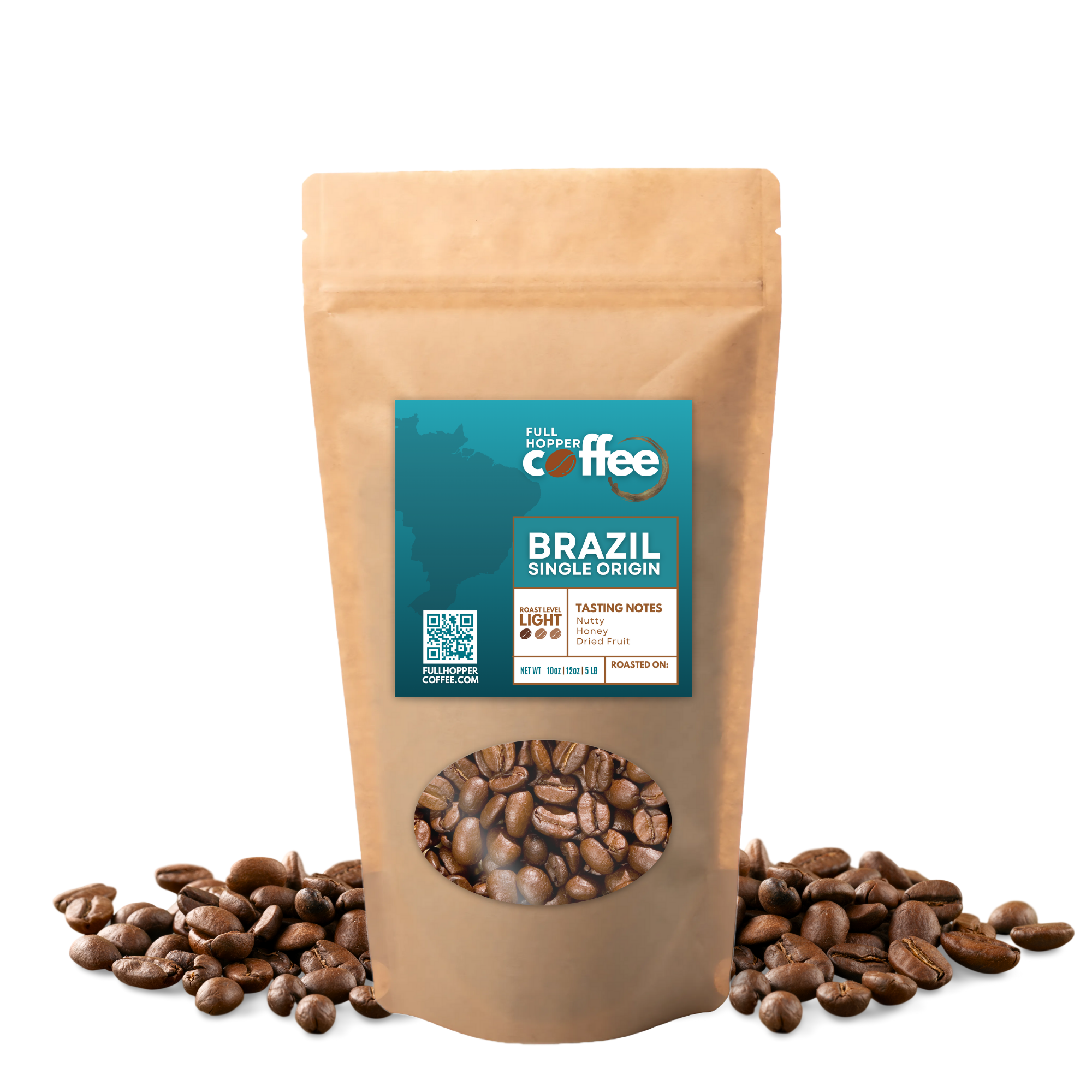 Full Hopper Coffee homepage